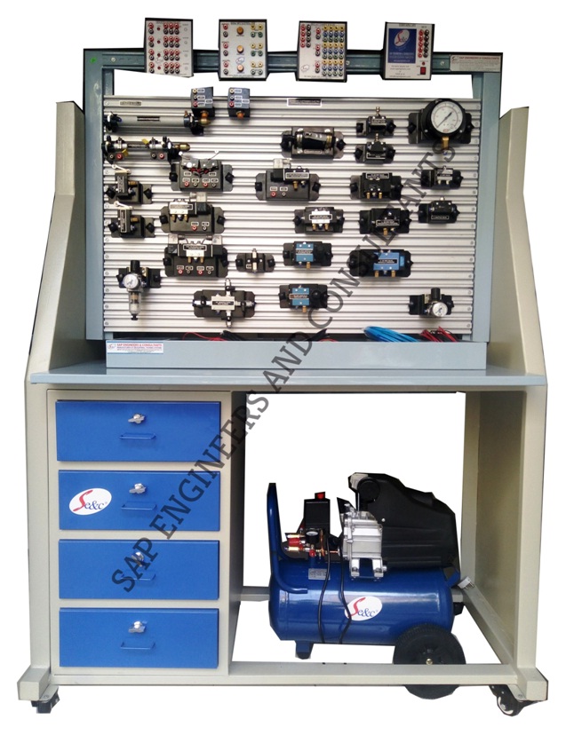 Pneumatic trainer kit price | plc based electro pneumatic trainer ...