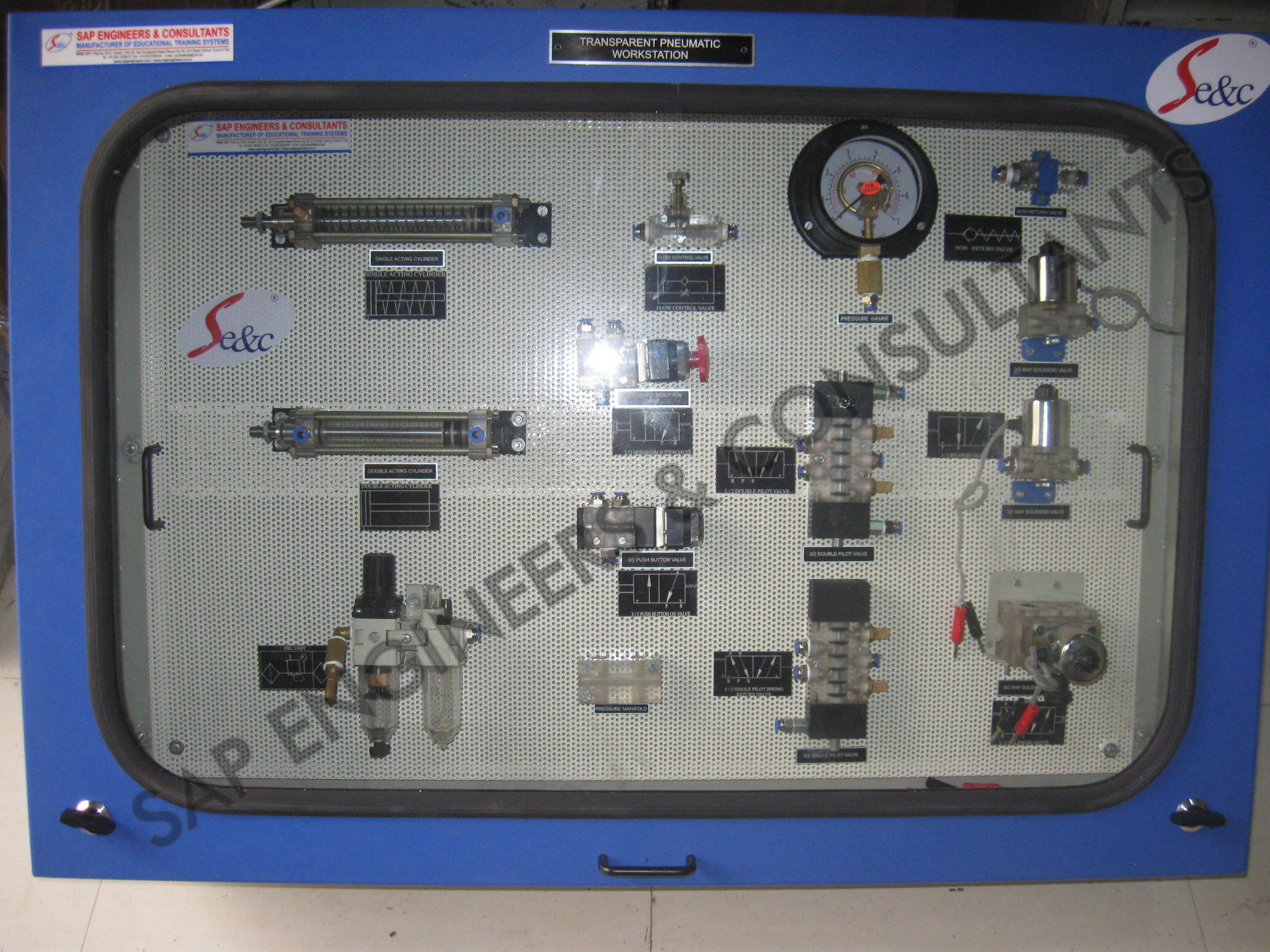 Pneumatic trainer kit price | plc based electro pneumatic trainer ...